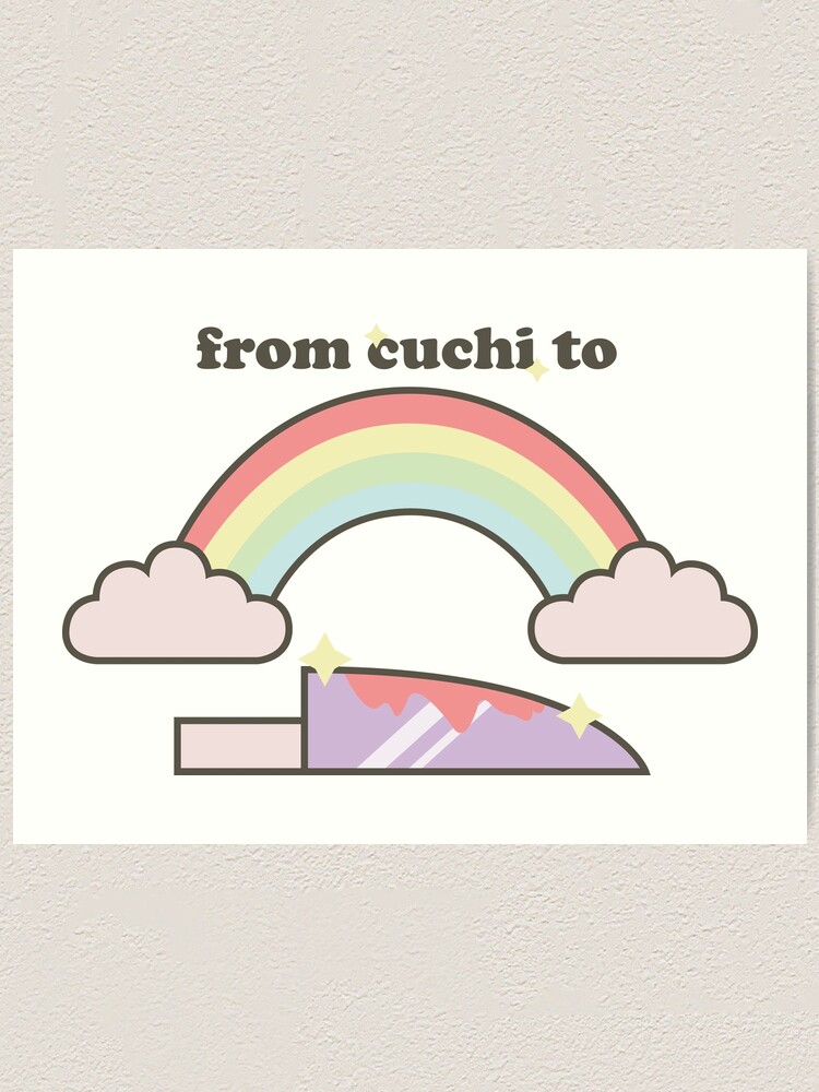 "from CUCHI to CUCHILLO" Art Print for Sale by tonguetiedart | Redbubble