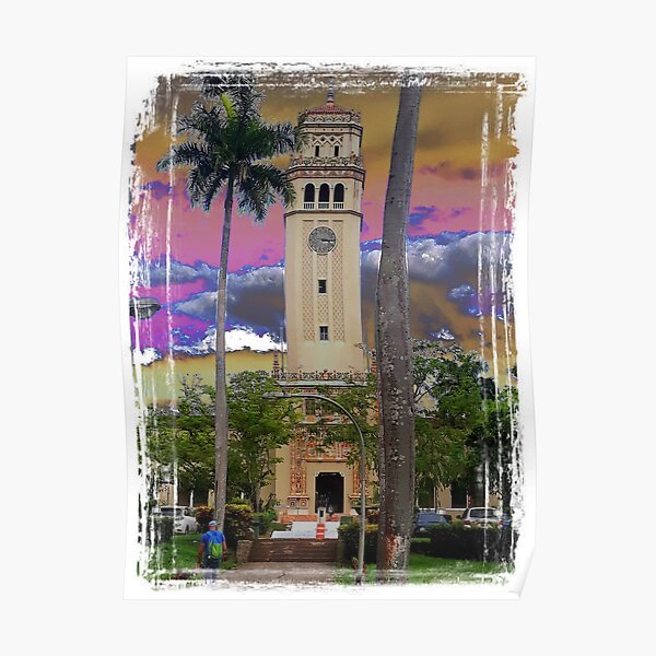 "The University of Puerto Rico Tower (UPR RP)" Poster by raulgarcia314 ...