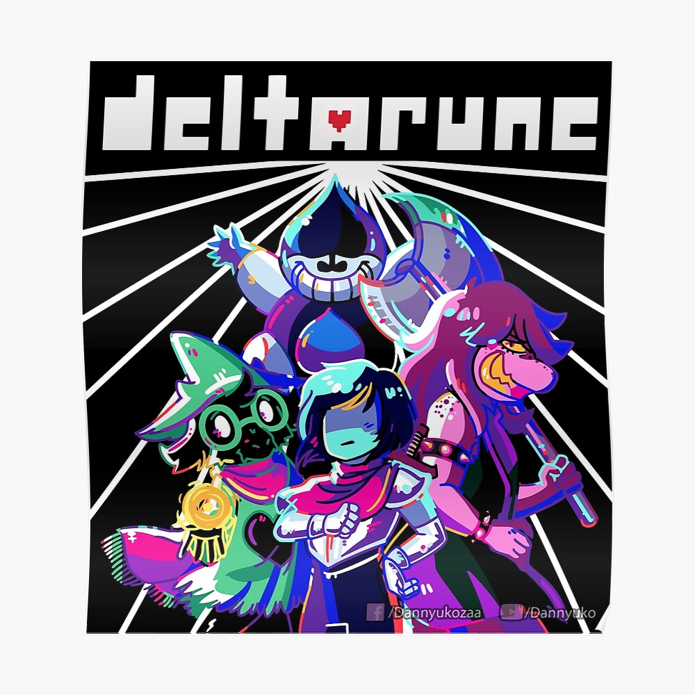 "Deltarun" Poster von Mussetis | Redbubble
