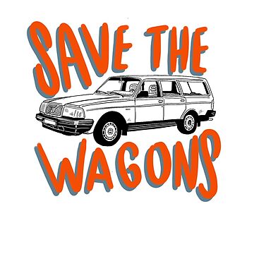 "Wagons" Sticker by 55eleven | Redbubble