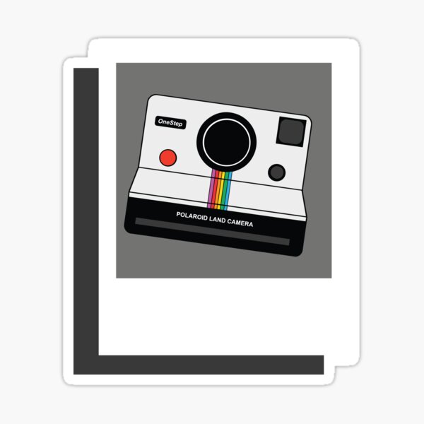 "Polaroid Camera" Sticker by Kkyra | Redbubble