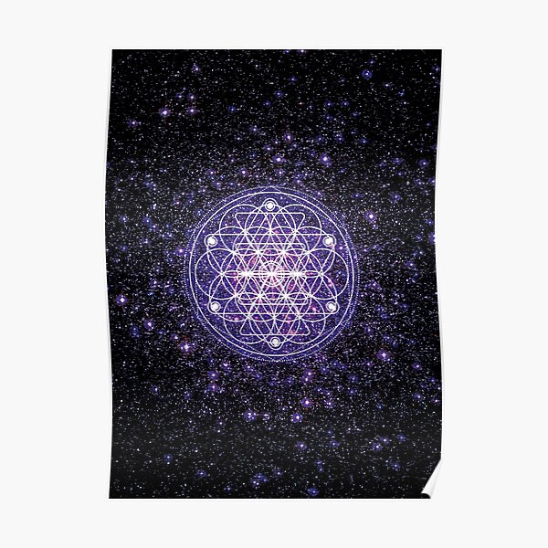 "Sacred Geometry 3" Poster for Sale by styleWish | Redbubble