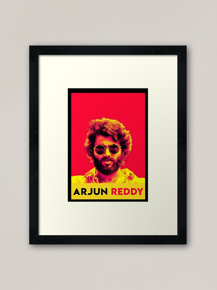 "ARJUN REDDY" Framed Art Print for Sale by krishnesh | Redbubble