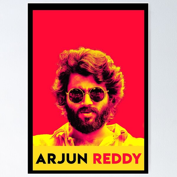 "ARJUN REDDY" Poster for Sale by krishnesh | Redbubble