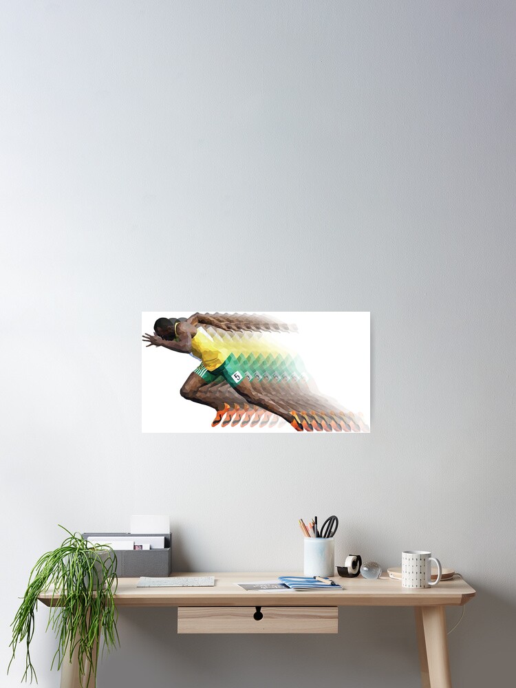 "Usain Bolt" Poster for Sale by WillScragg | Redbubble