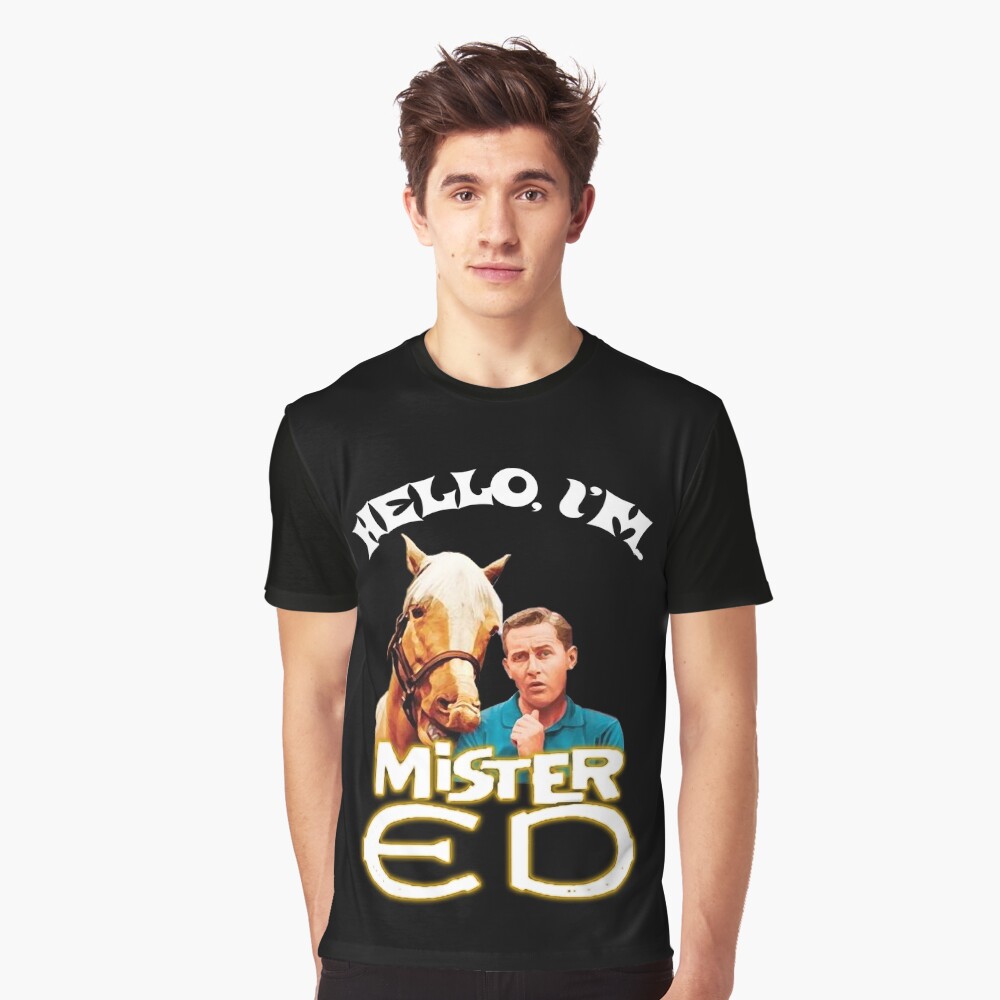"Hello I'm Mister Ed and Wilbur Post Talking Horse Tribute" Cap for ...