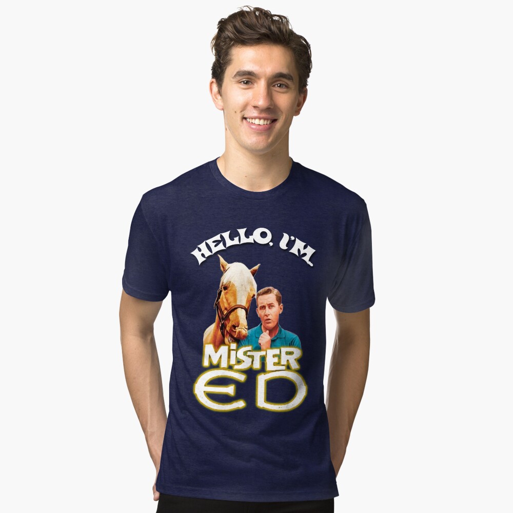 "Hello I'm Mister Ed and Wilbur Post Talking Horse Tribute" Cap for ...