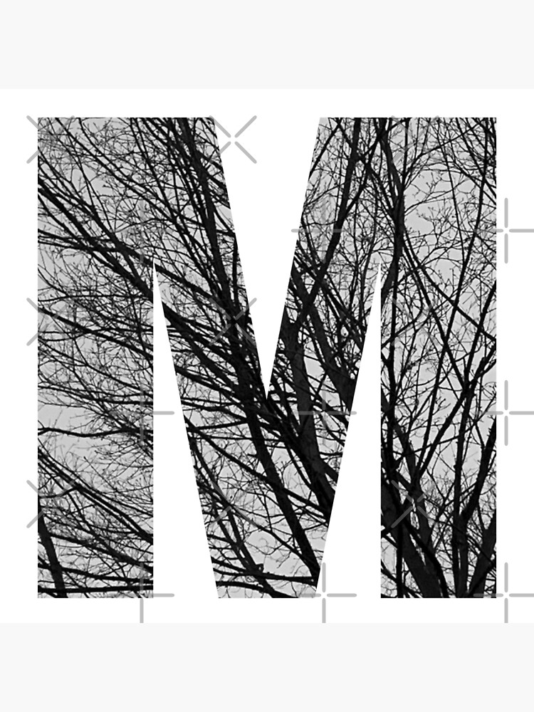 "Tree letter M" Poster by PCollection | Redbubble