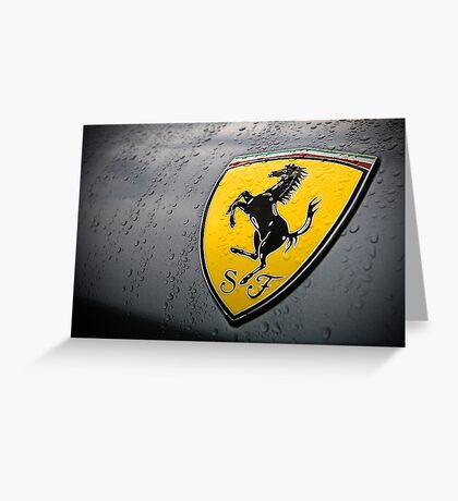 Ferrari: Greeting Cards | Redbubble
