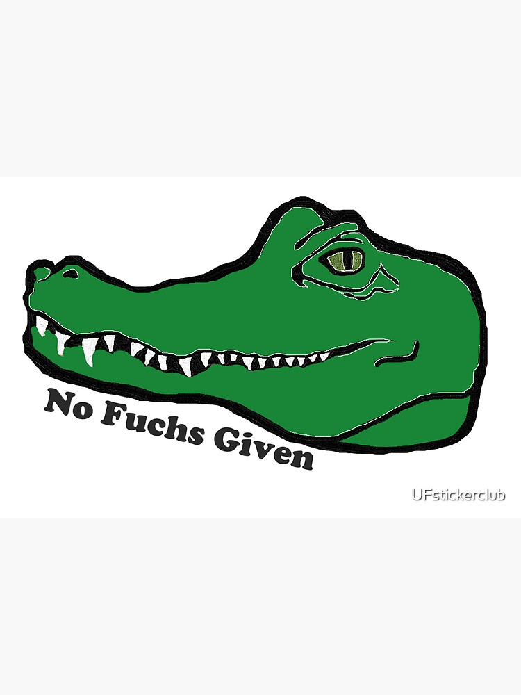 "No Fuchs Given" Sticker by UFstickerclub | Redbubble