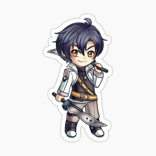 "Joshua" Sticker by Raichana | Redbubble