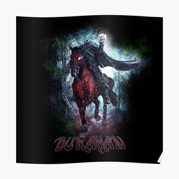 "The Dullahan - Headless Horseman" Poster by JulioCampos | Redbubble