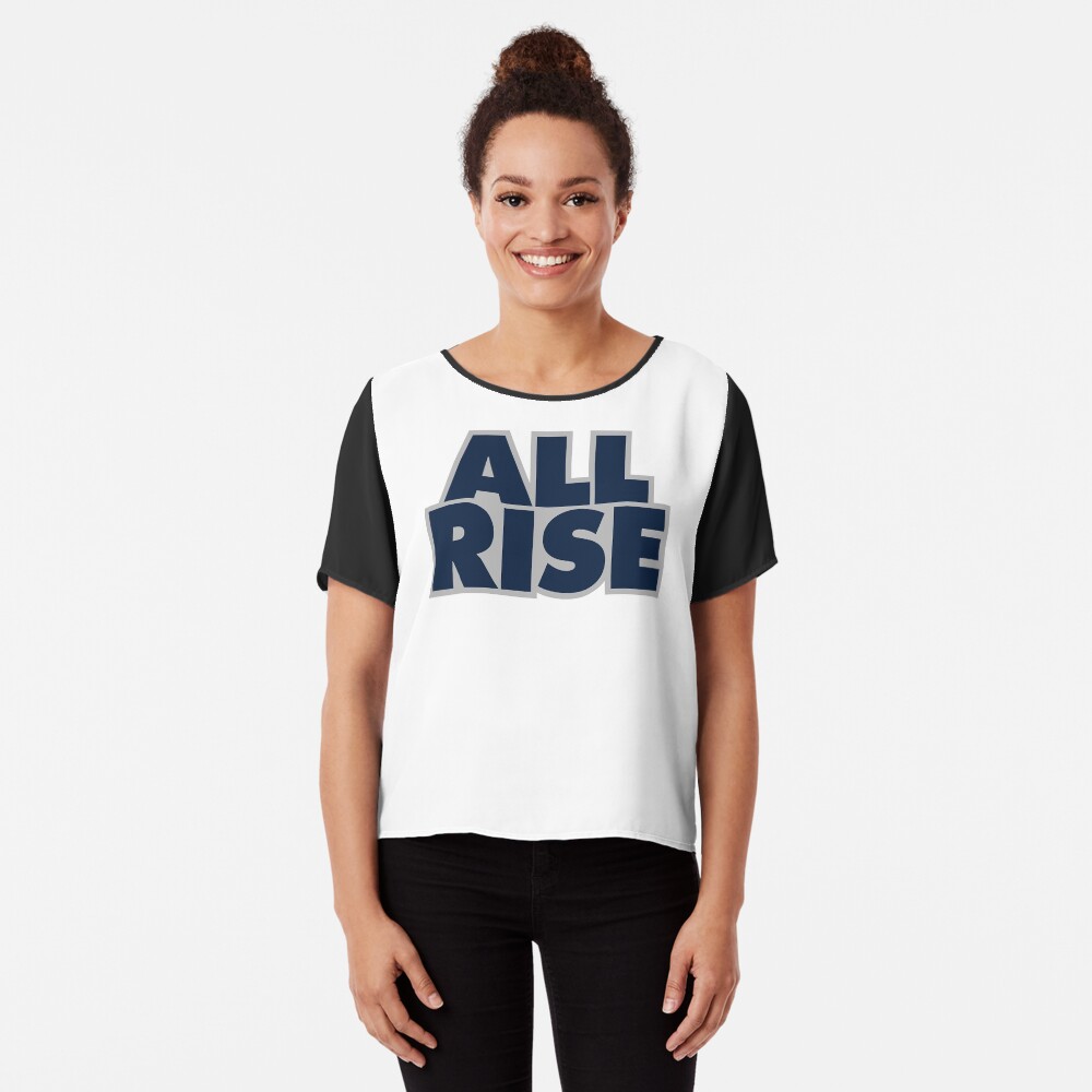 "All Rise - White" Sticker for Sale by SaturdayACD | Redbubble