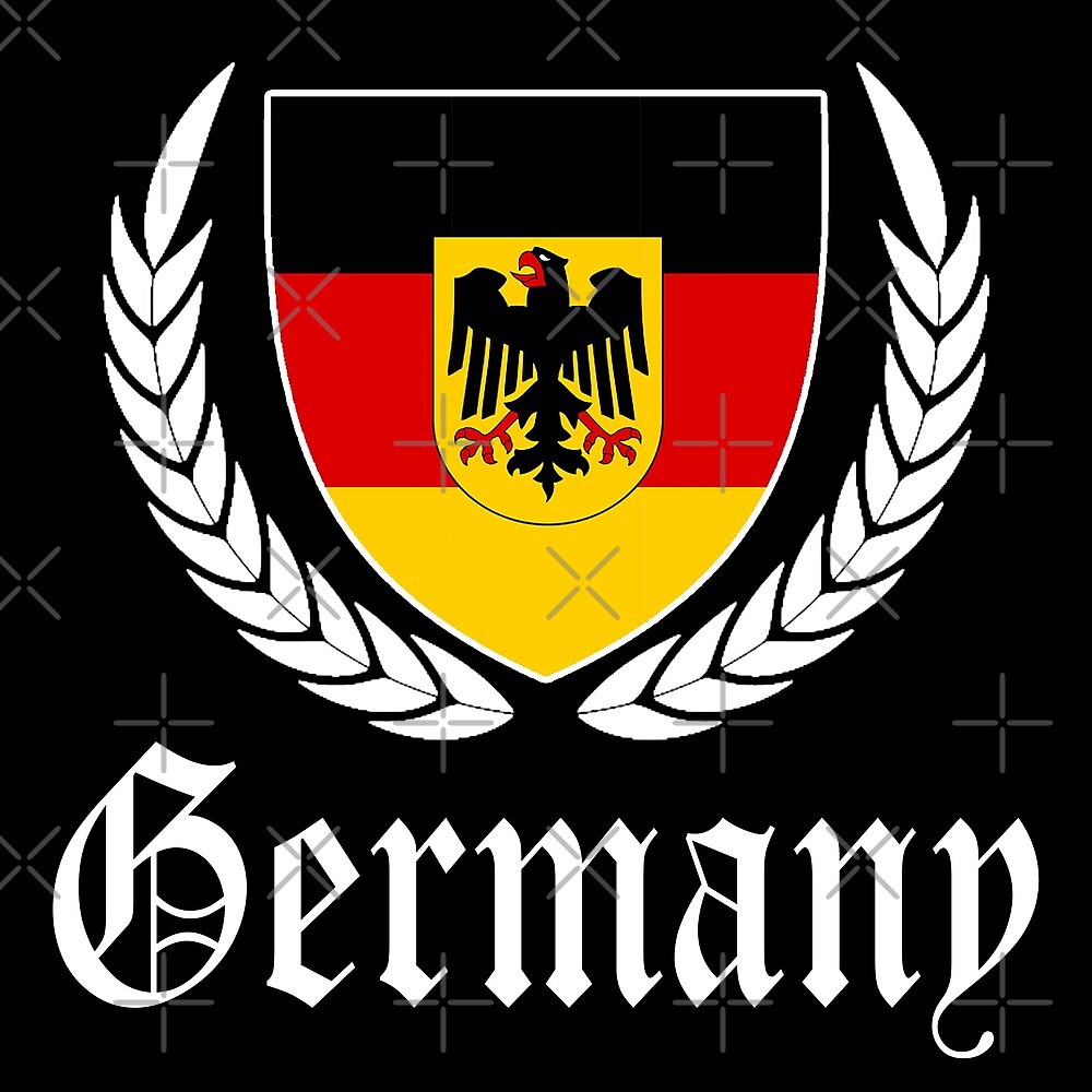 "Germany Crest " by ForzaDesigns | Redbubble