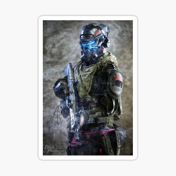 "Titanfall pilot" Sticker for Sale by CrazyGirl187 | Redbubble