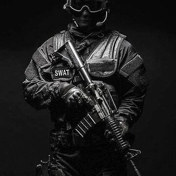 "Military swat " Sticker for Sale by CrazyGirl187 | Redbubble
