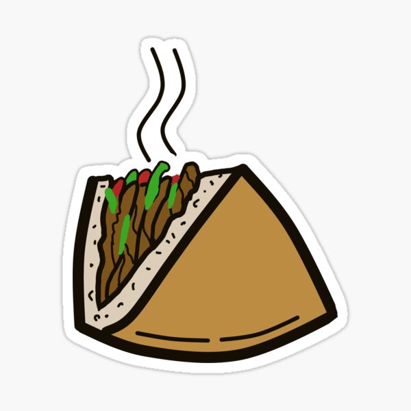 "Doner kebab" Sticker by phys | Redbubble