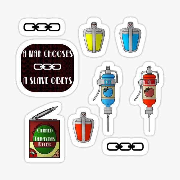 "Bioshock sticker sheet" Sticker by CursedCorvid | Redbubble