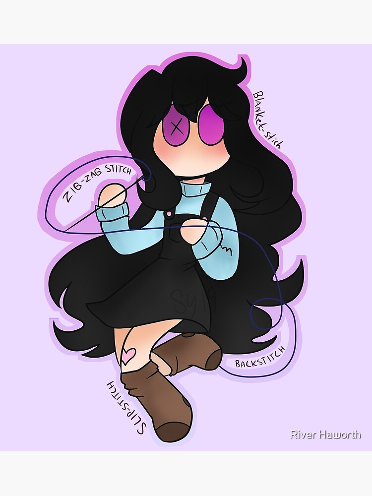 "Shy-Stitch" Poster by Hanrii | Redbubble