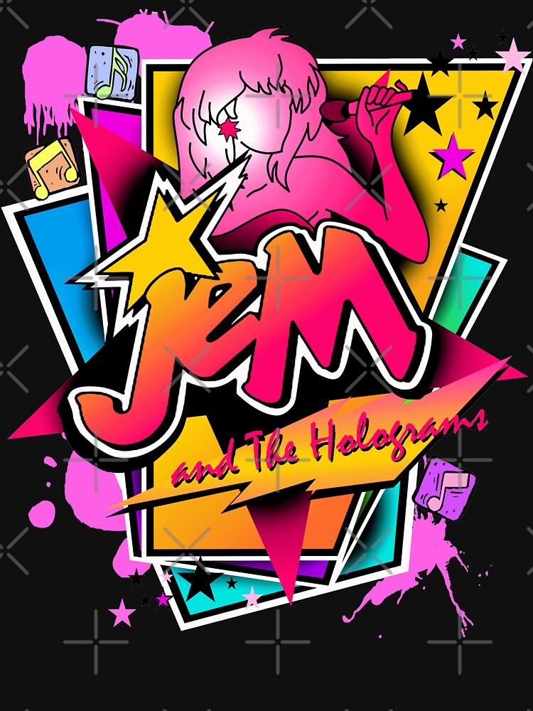 "Jem" T-shirt for Sale by Tookiester | Redbubble | jem t-shirts ...