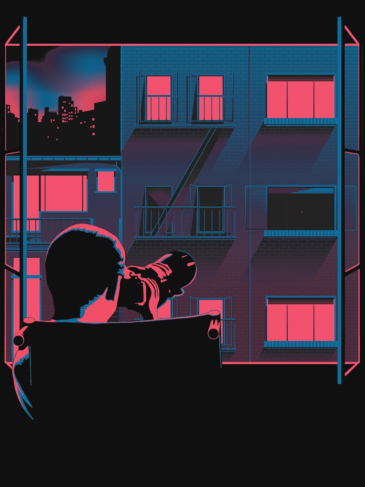 Alfred Hitchcock Rear Window T Shirt For Sale By Jeromeart