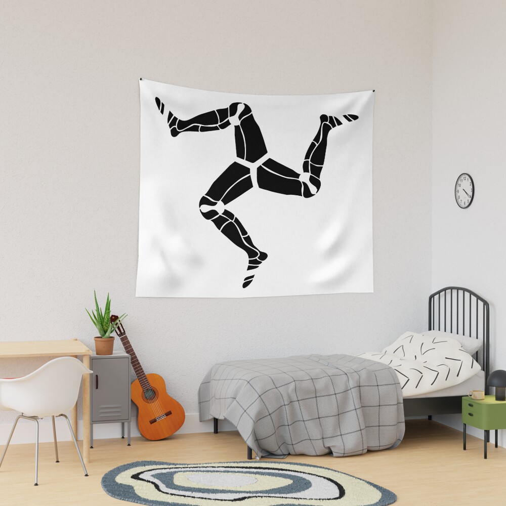 "3 legs of Man, Isle of Man symbol" Poster for Sale by tribbledesign ...