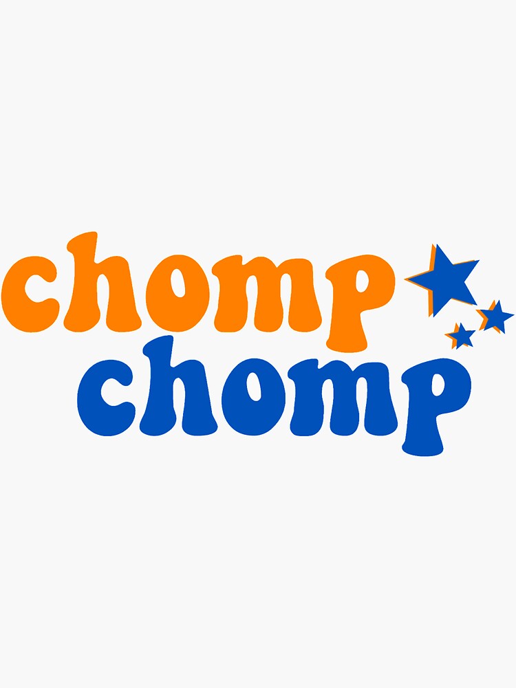 "Chomp Chomp" Sticker for Sale by emilyblumberg | Redbubble