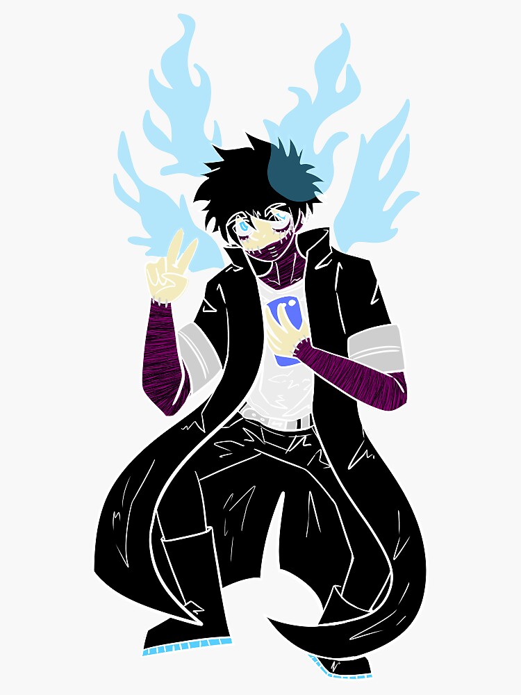 "Dabi Selfie" Sticker for Sale by Daisuke-Yoshida | Redbubble