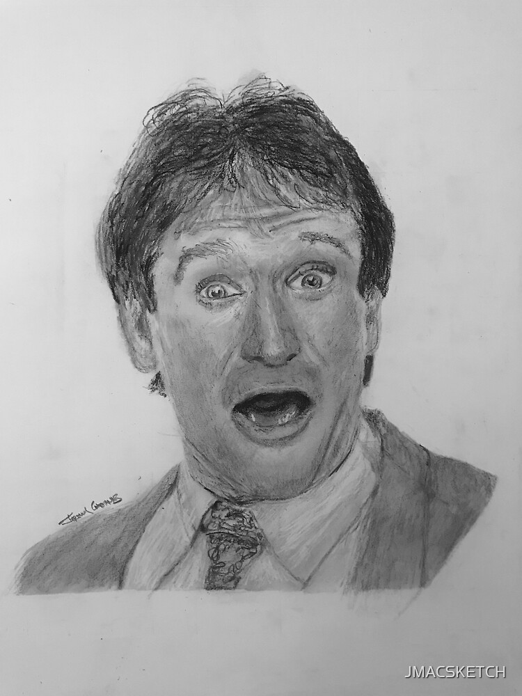 "Williams Drawing" Art Print by JMACSKETCH | Redbubble