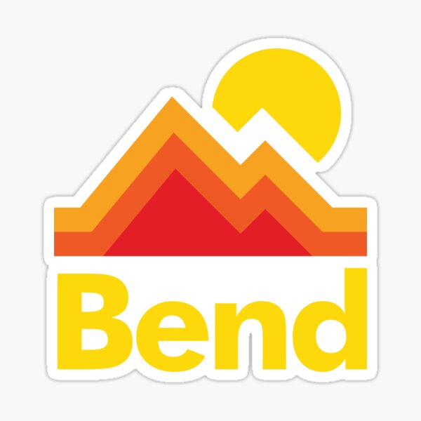 "Bend Oregon Mountain" Sticker for Sale by yelly123 | Redbubble