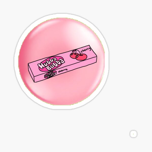 "Bubble Gum" Sticker by CoiledCat | Redbubble