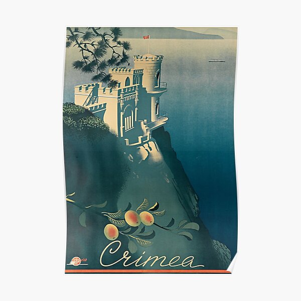 "Beautiful Art Deco Crimea " Poster by Go-Postal | Redbubble