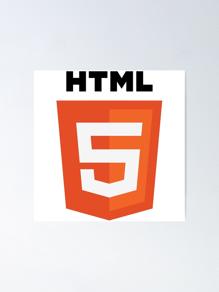 "HTML5" Poster by hasselbackt | Redbubble