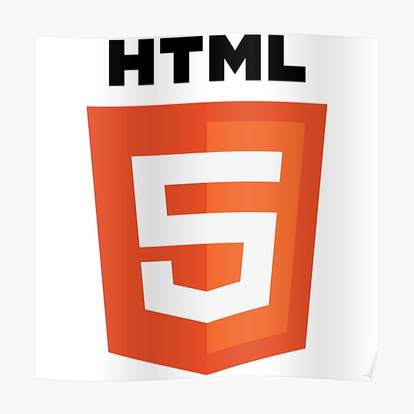 "HTML5" Poster by hasselbackt | Redbubble