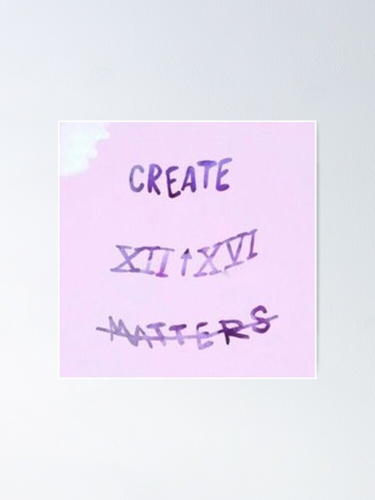 "Create-dt " Poster by EV1992 | Redbubble