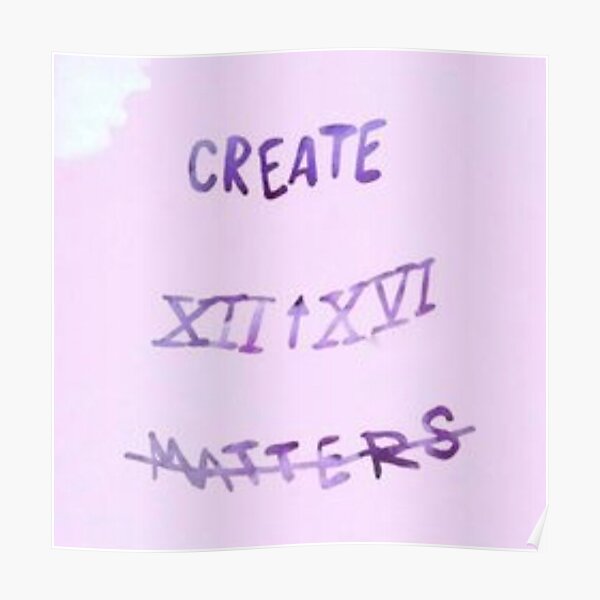 "Create-dt " Poster by EV1992 | Redbubble