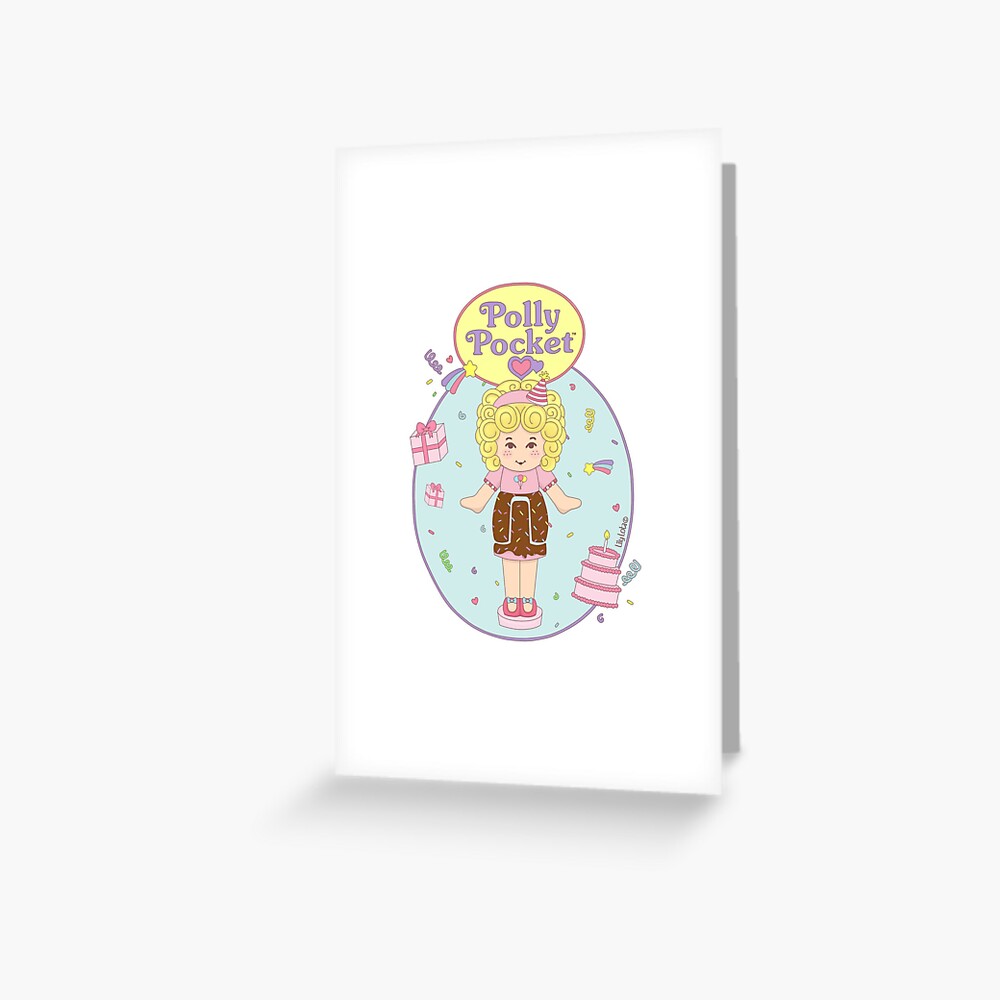 "Polly Pocket "Birthday Party"" Greeting Card by LilyLota | Redbubble
