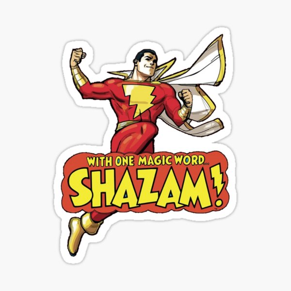 Shazam Stickers | Redbubble