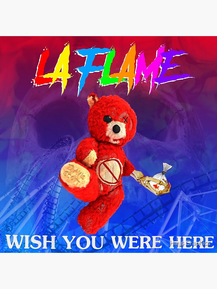 "La Flame Design" Poster by HaysMolm | Redbubble