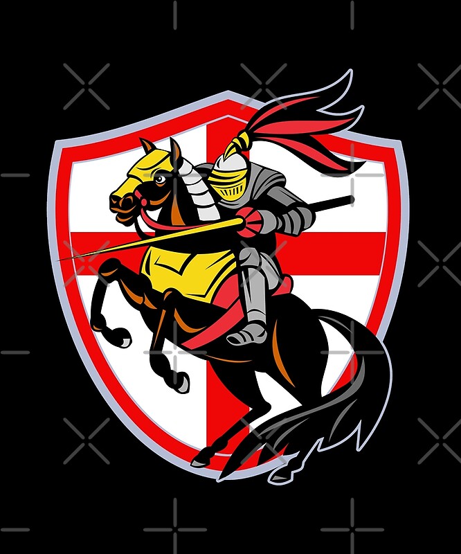 "Medieval Knight Crest Jousting Shield Sigil" by MintedFresh | Redbubble