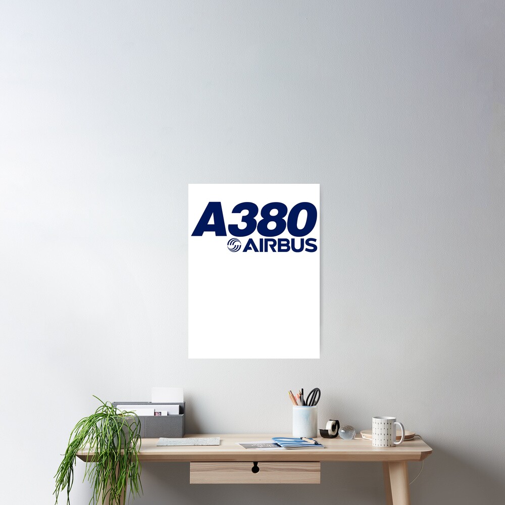 "Airbus A380 Logo" Poster by magazinecombate | Redbubble