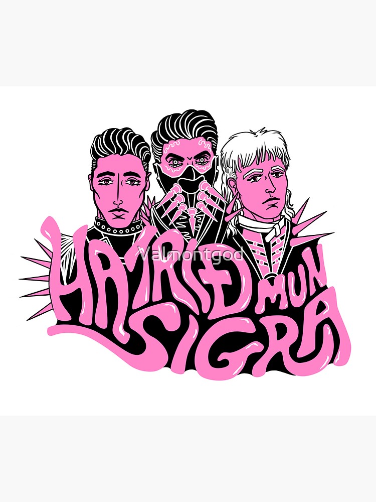 "Hatari- Hatrid mun Sigra" Sticker for Sale by Valmontgod | Redbubble