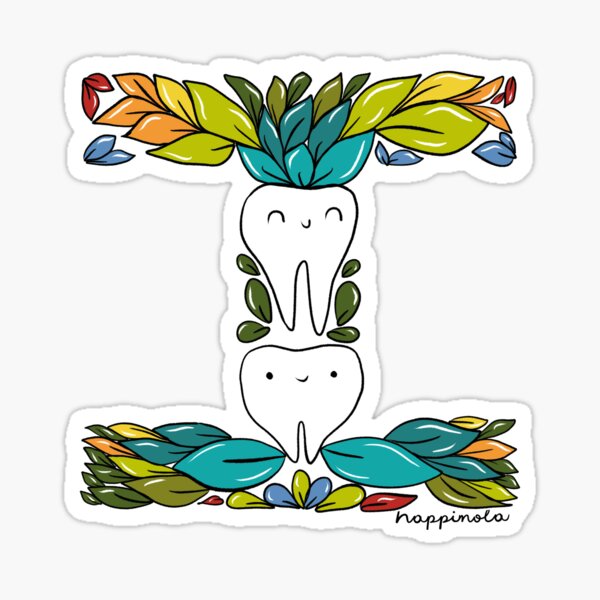 "I" Sticker for Sale by TamaraArauz | Redbubble
