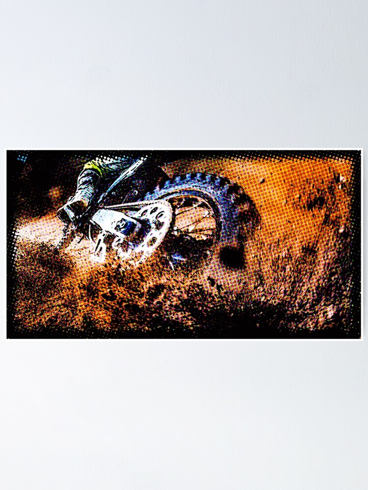 "Enduro" Poster by Jjohn76 | Redbubble