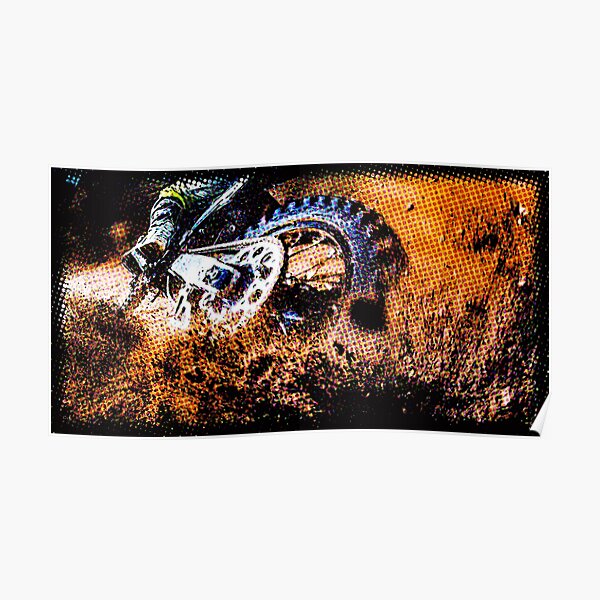 "Enduro" Poster by Jjohn76 | Redbubble