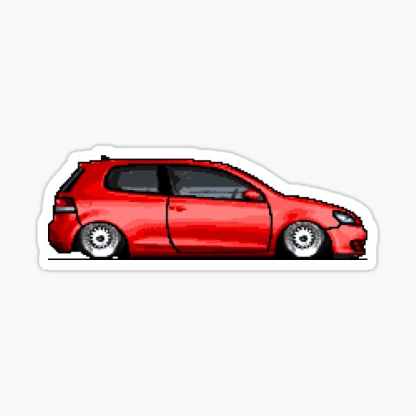 Golf Mk6 Stickers | Redbubble