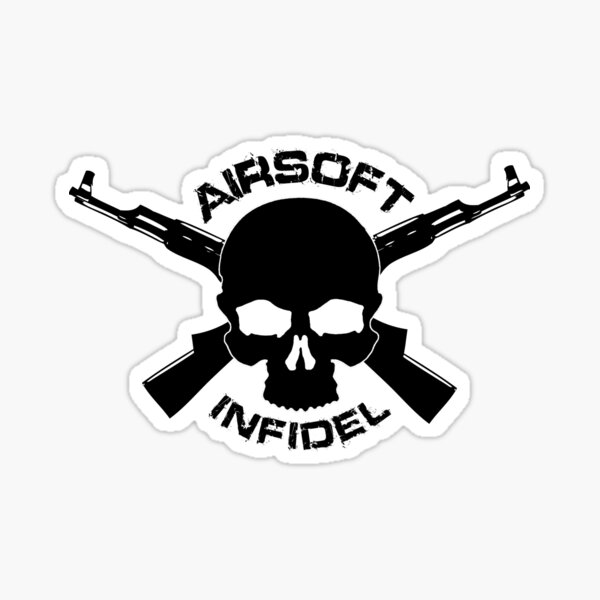"Airsoft Infidel" Sticker for Sale by INFIDEL | Redbubble