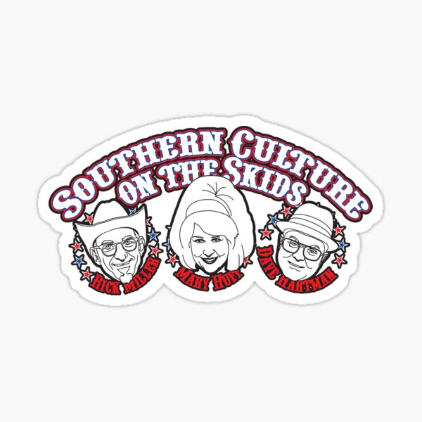 "Southern Culture on the Skids" Sticker for Sale by satansbrand | Redbubble