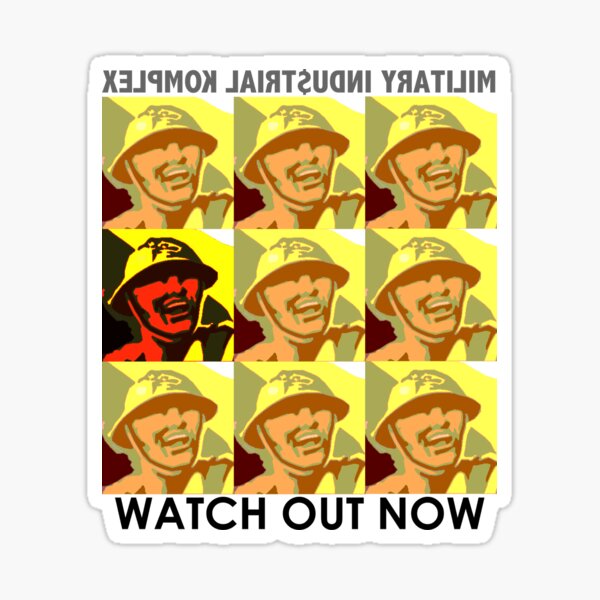 Military Industrial Complex Stickers | Redbubble