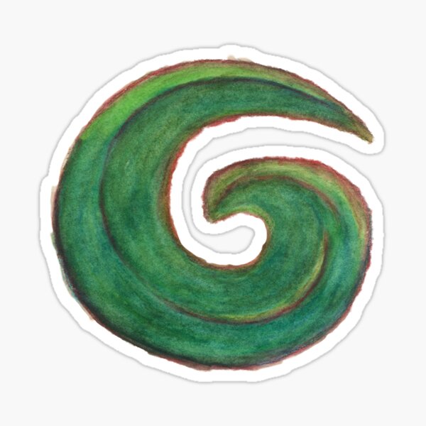 "koru" Sticker for Sale by poupoune | Redbubble